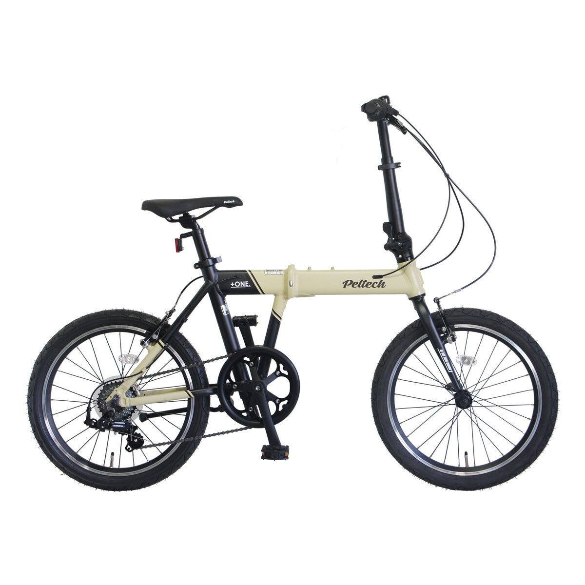 PELTECH 20インチ 折り畳み自転車 FP-207S ベージュ | Costco Japan