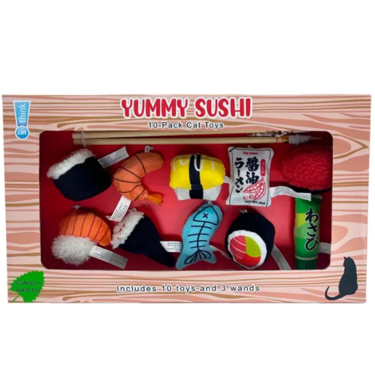 10-Pack 未使用 YUMMY the SUSHI